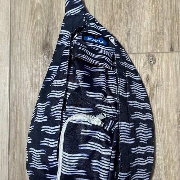 Kavu | Bags | Kavu Blue Rope Sling Adjustable Crossbody Bag Evening ...